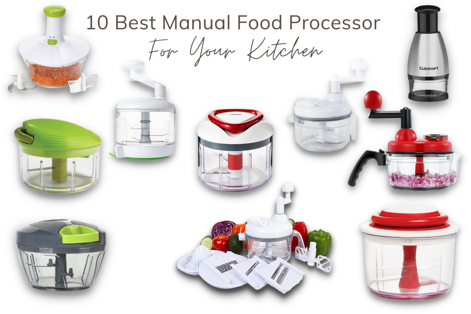 10 Best Manual Food Processor For Your Kitchen – Share My Kitchen