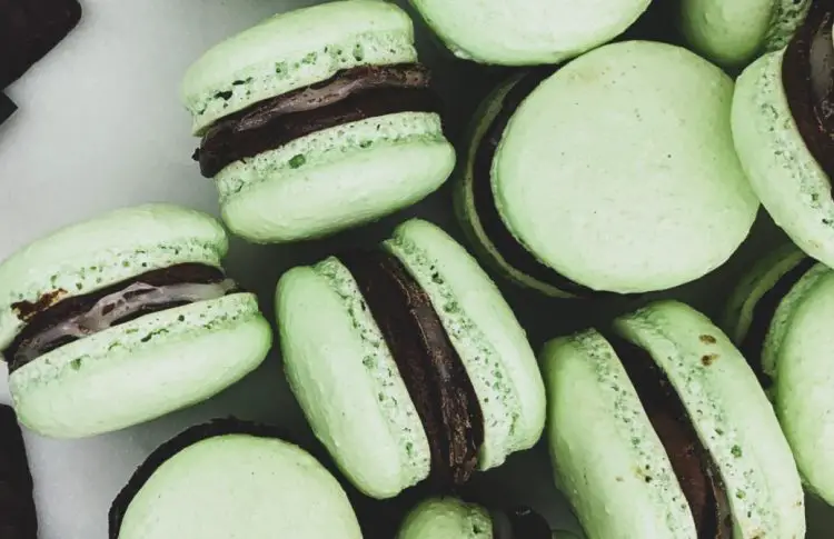 Vegan Mint Chocolate Macarons – Share My Kitchen